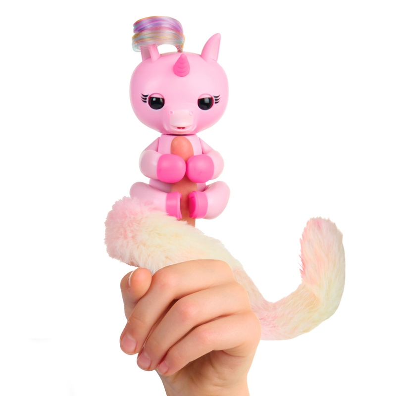 Fingerlings Snuggle Tails Unicorn Evie | Smyths Toys UK