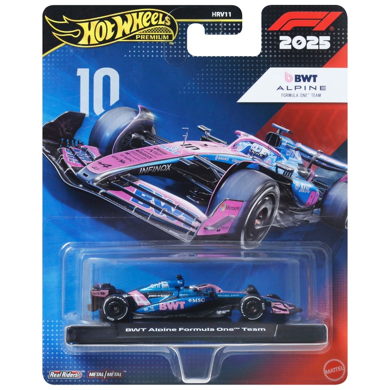Hot Wheels - Formula 1 Premium 1/64 Véhicule Alpine Pierre Gasly #10 ...