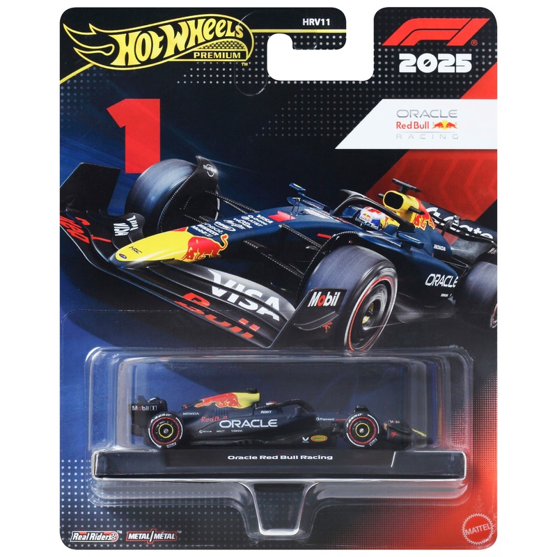 Hot Wheels - Formula 1 Premium 1/64 Véhicule RedBull Max Verstappen #1 ...