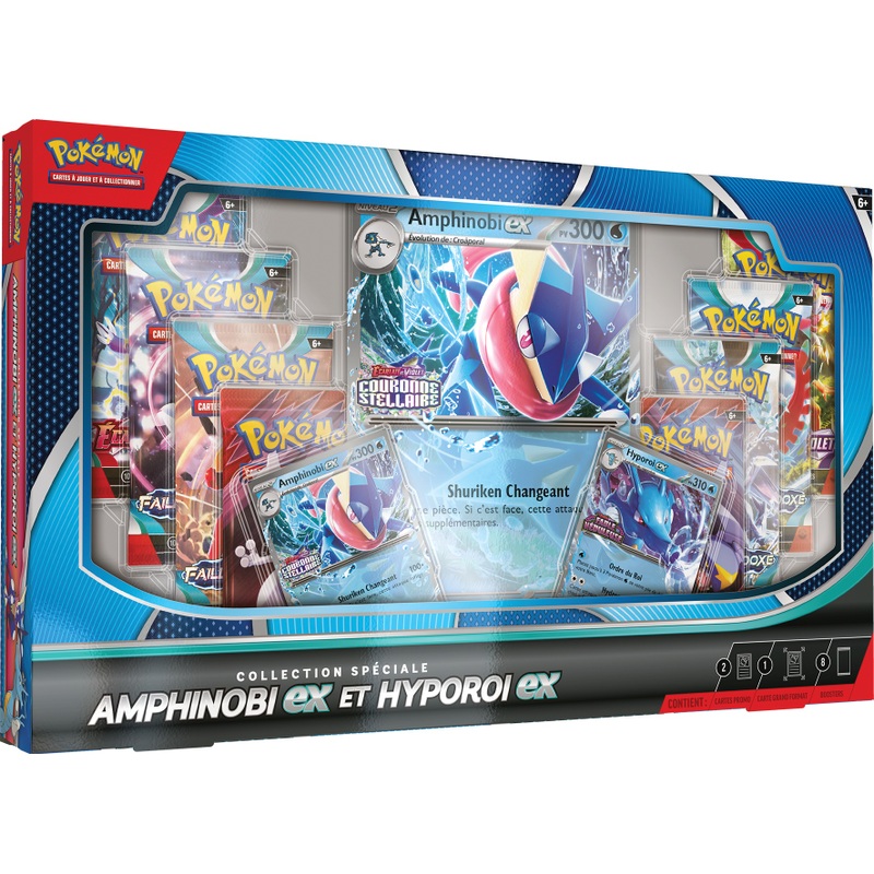 Pokémon - Coffret Collection Spéciale Amphinobi Ex et Hyporoi Ex ...