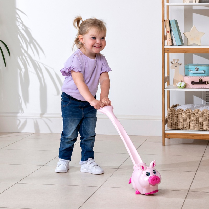 Piggles das tippelnde Schwein Schiebetier mit Sounds | Smyths Toys Schweiz