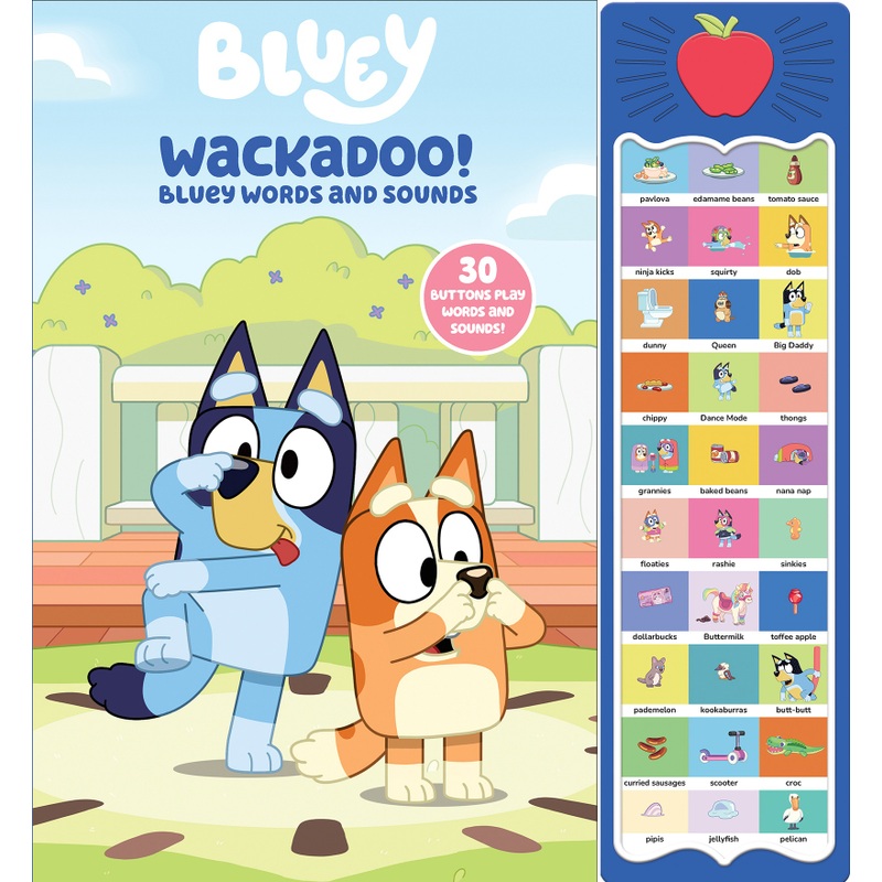 Bluey Wackadoo! Interactive Words and Sounds Book | Smyths Toys UK