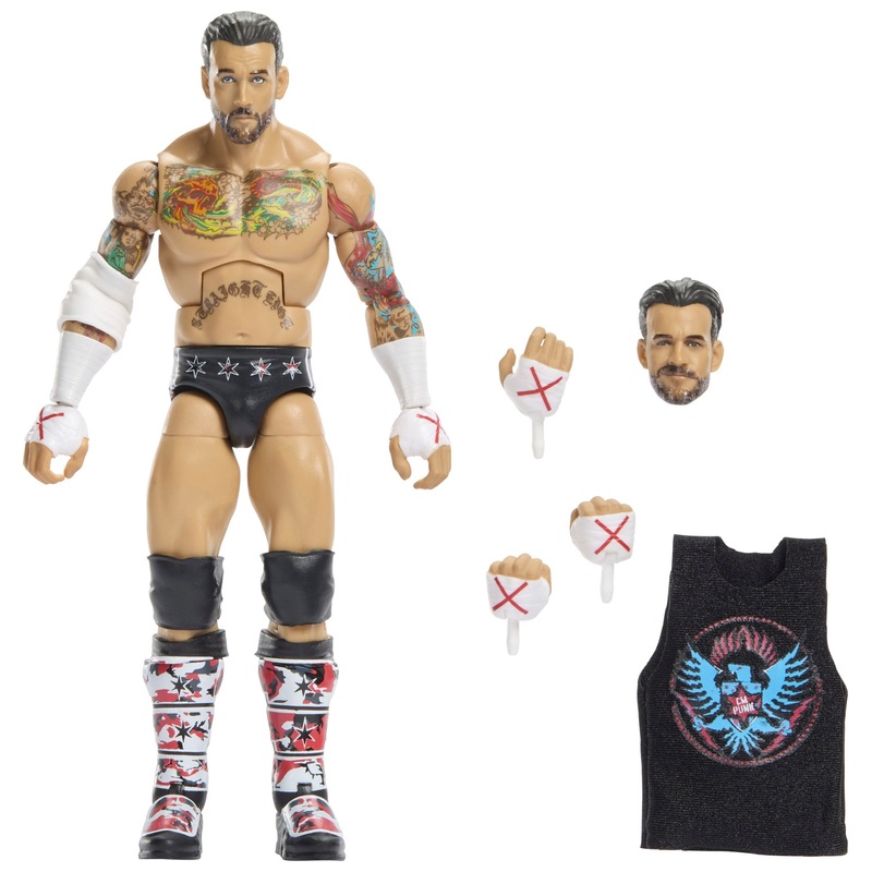 WWE Elite Collection Action Figure Top Picks CM Punk | Smyths Toys UK