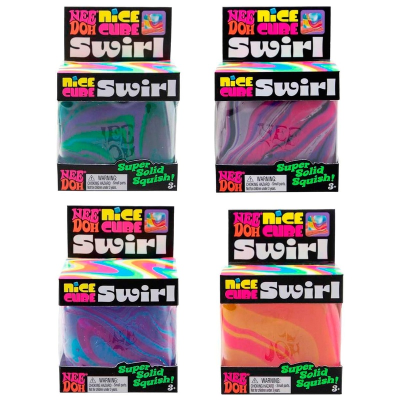 NeeDoh Nice Cube Swirl Fidget Toy Assortment | Smyths Toys UK