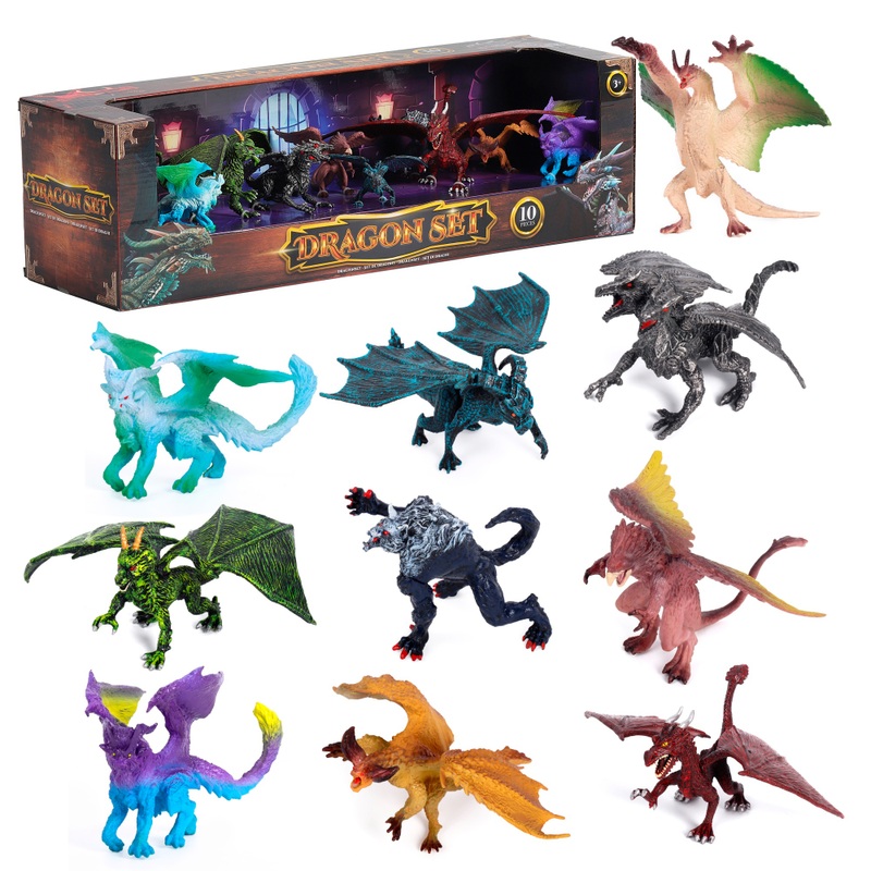 Fantastic Dragon Figure Set | Smyths Toys UK