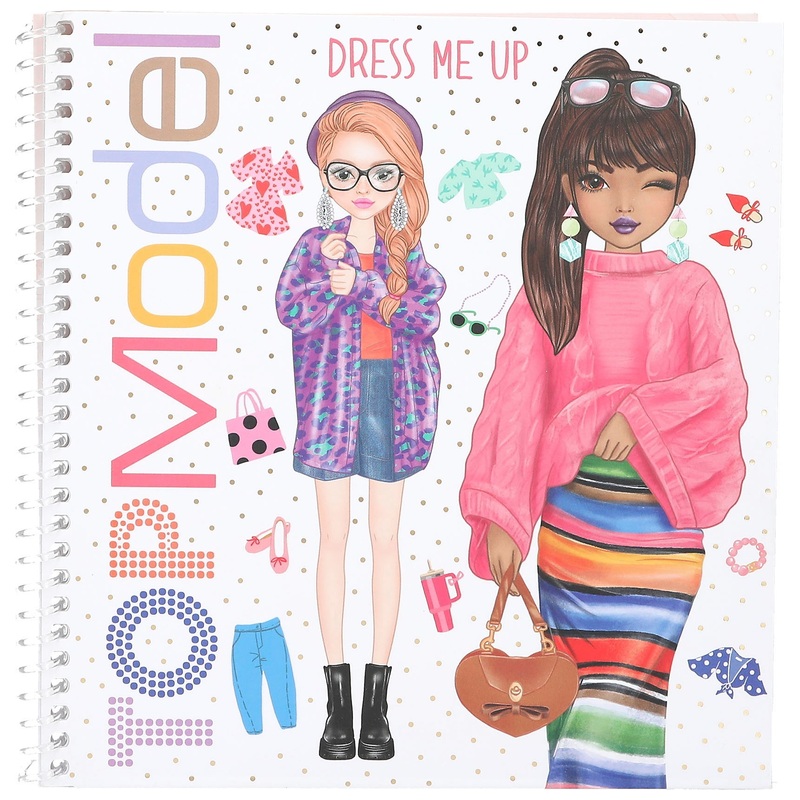 TOPModel Sticker Book Dress Me Up | Smyths Toys UK