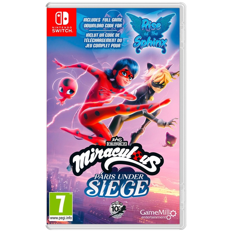 Miraculous Double Pack - Paris Under Siege & Rise of the Sphinx ...