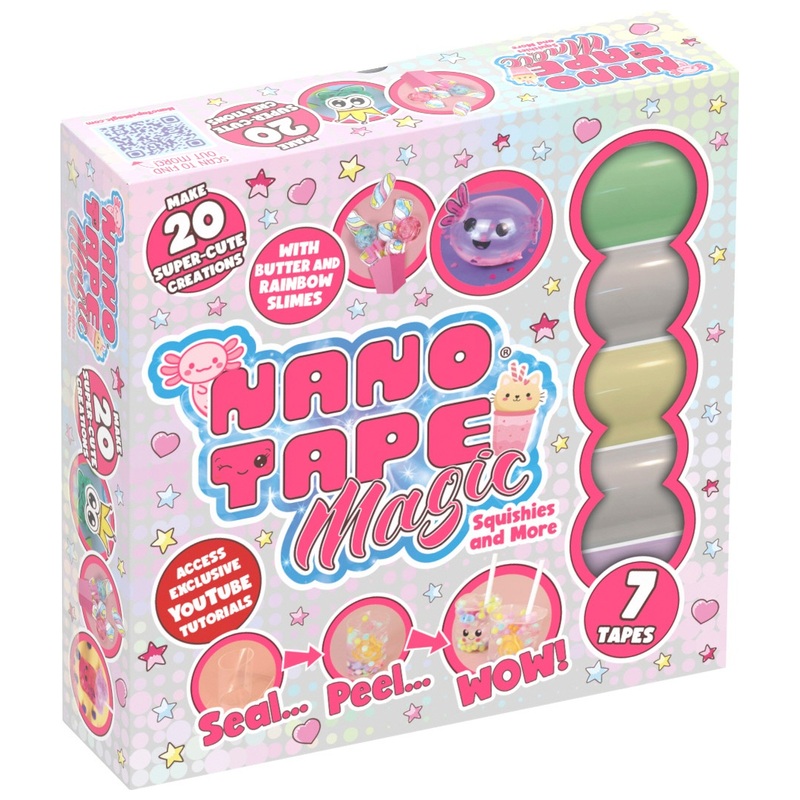 Nano Tape Magic Squishies and More Craft Set | Smyths Toys Ireland