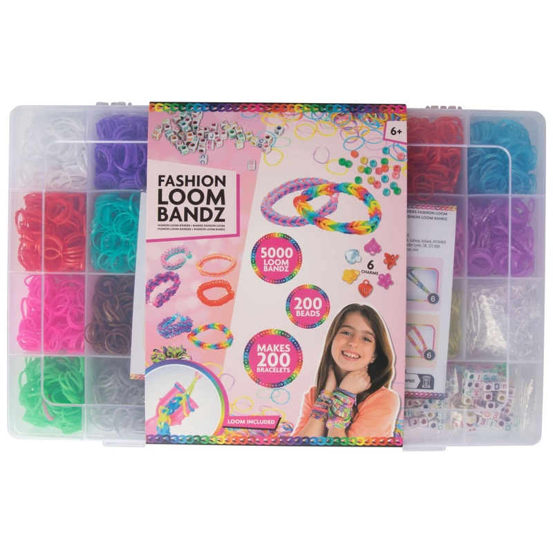 Fashion Loom Bandz Jewellery Making Kit 5000+ Pieces | Smyths Toys UK