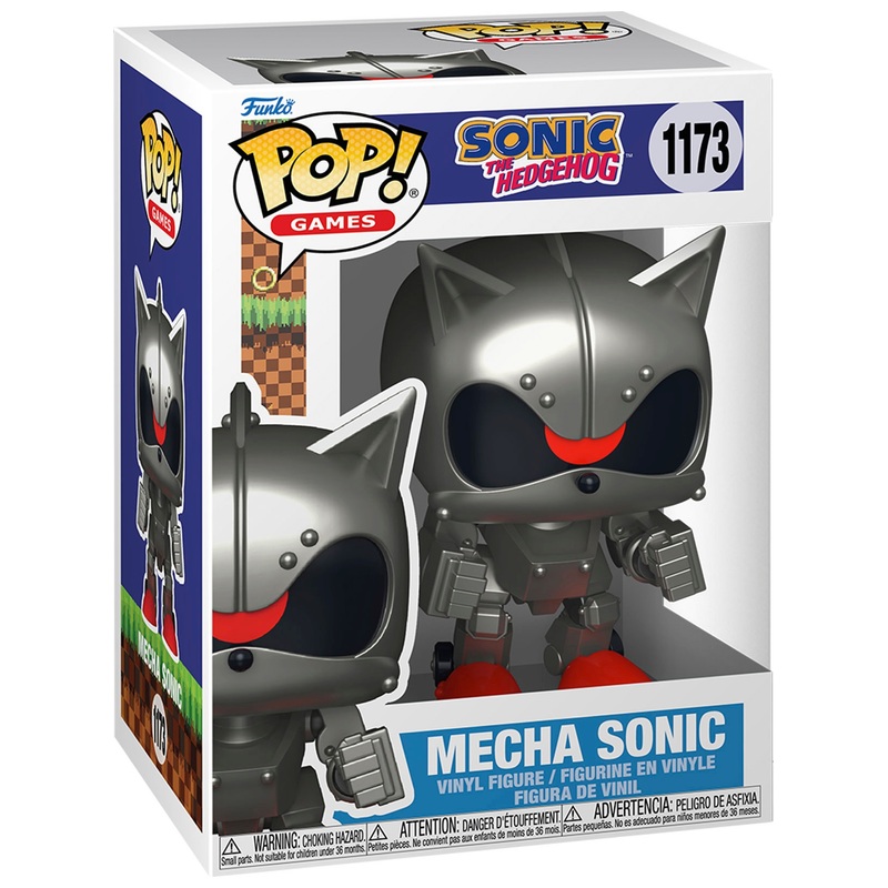 Funko POP! Figur 1173 Sonic the Hedgehog Mecha Sonic | Smyths Toys ...