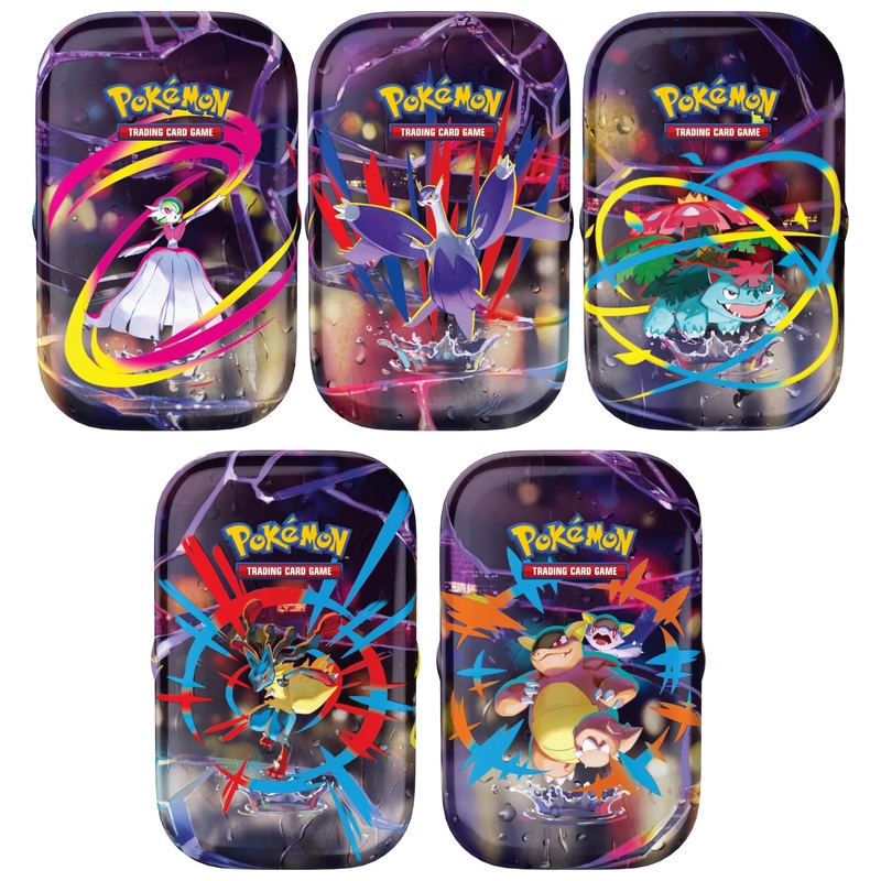 Pokémon Cards Mini Tin Mega Heroes Assortment | Smyths Toys UK
