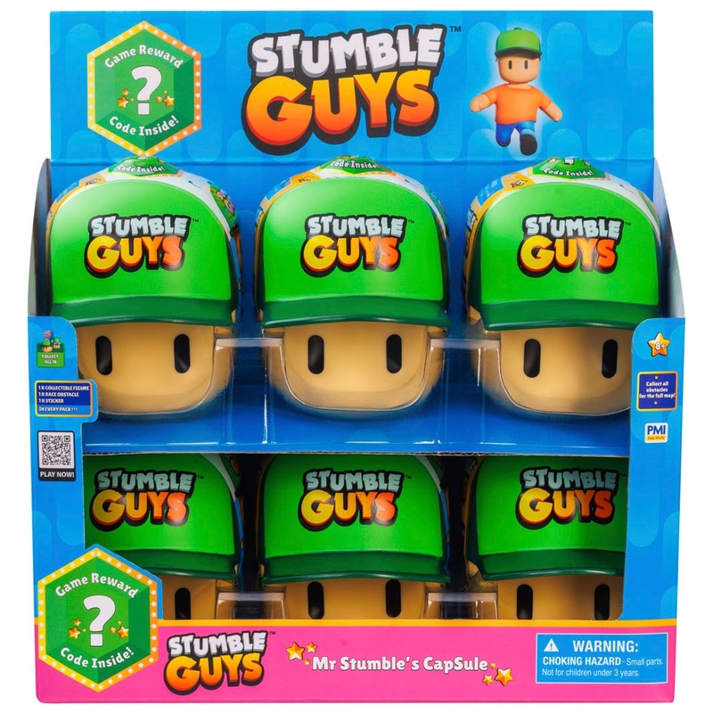 Stumble Guys Mr. Stumble's Capsule Figuur assorti | Smyths Toys Nederland