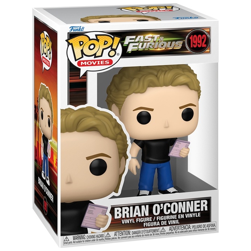 Funko POP! Movies 1992: Fast and Furious Brian O'Conner | Smyths Toys UK