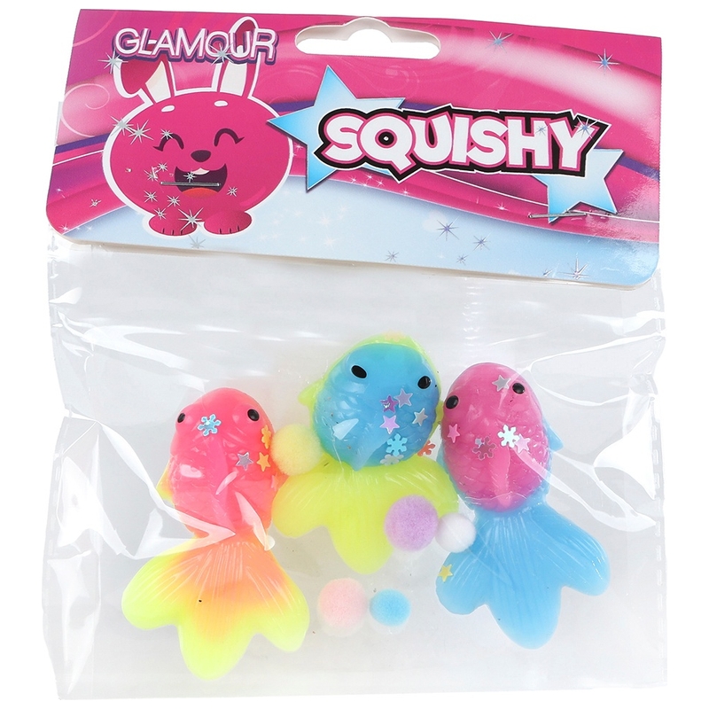 Glamour Squishy Knuffels 3-Pack assorti | Smyths Toys Nederland
