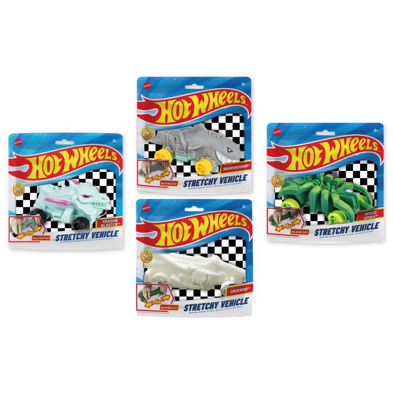 Hot Wheels Stretchy Vehicle Assortment | Smyths Toys UK