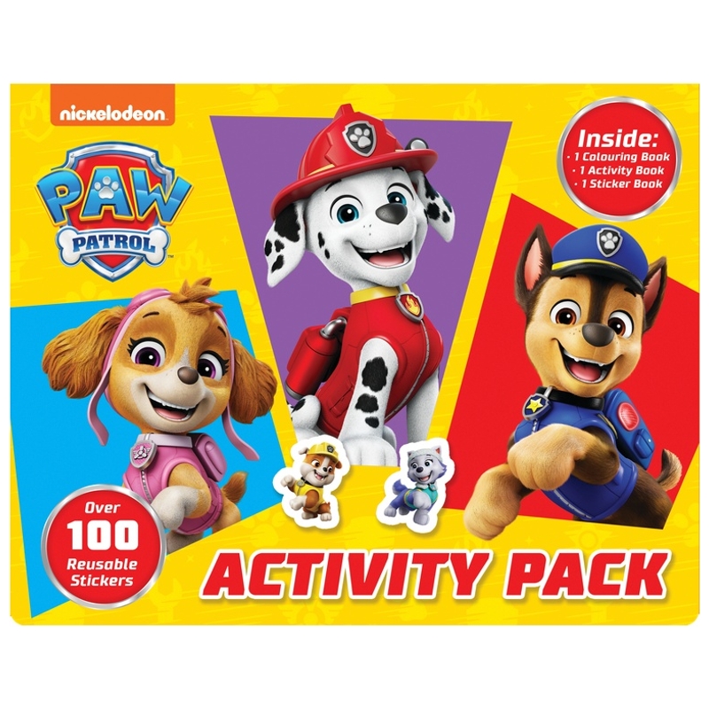 PAW Patrol Colouring and Activity Book Pack | Smyths Toys Ireland