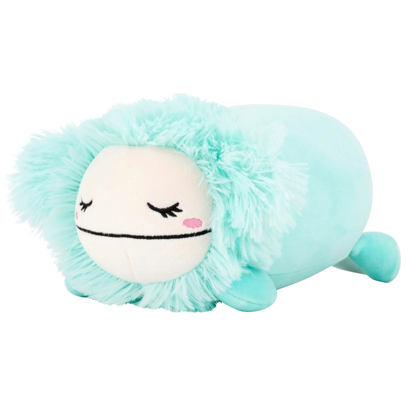 Original Squishmallows Sleep-A-Mallows Plush Joelle the Teal Bigfoot ...
