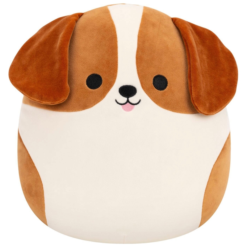 Original Squishmallows Plush Tyree the Brown Dog 30cm | Smyths Toys UK