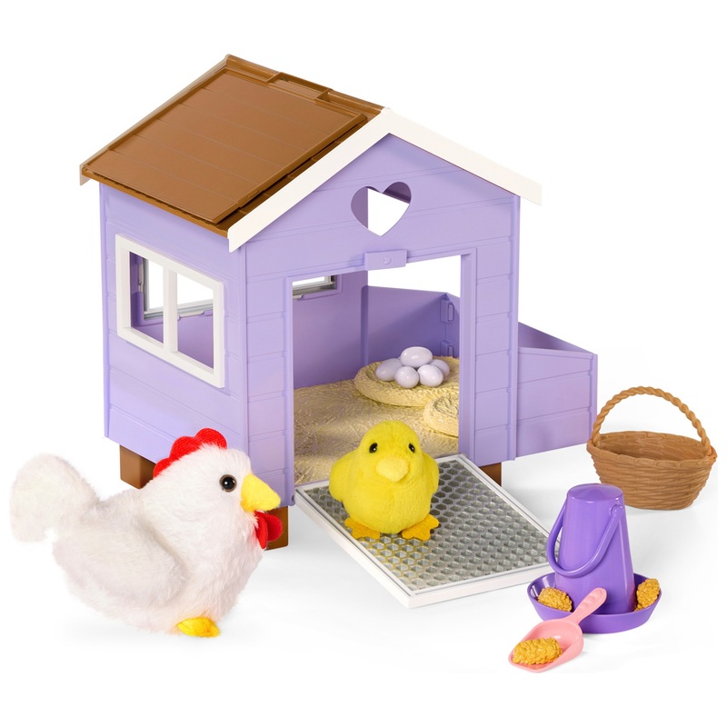 Our Generation Chicken Coop Playset with Accessories | Smyths Toys UK