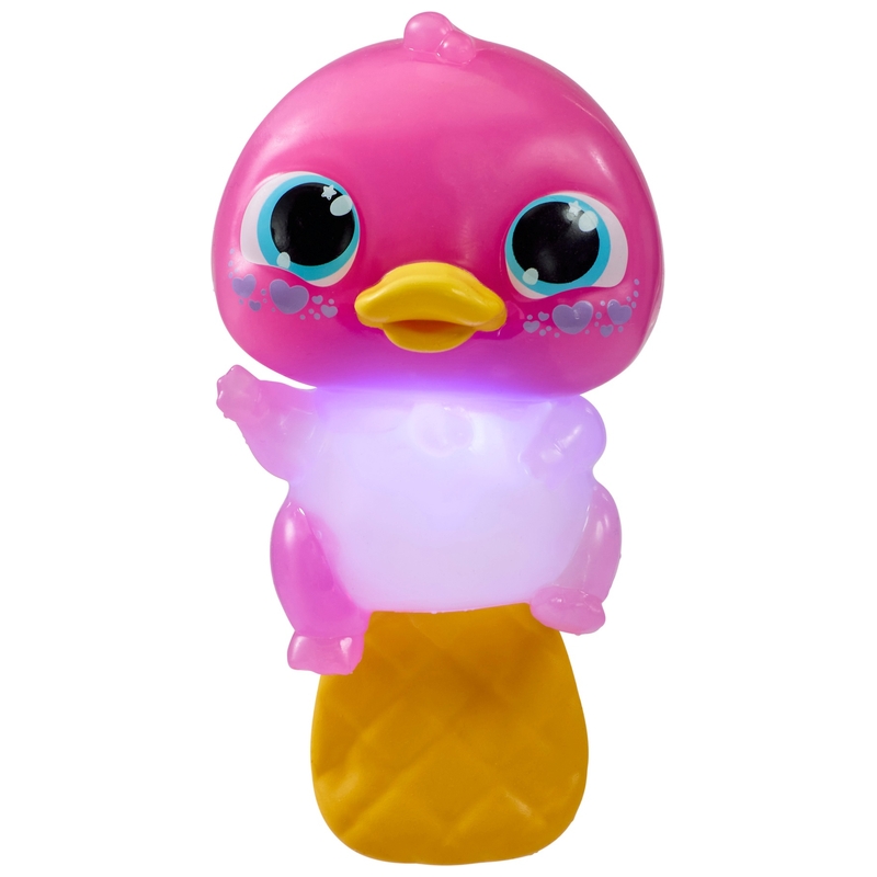 Animagic Let's Glo Puddles The Platypus Pink | Smyths Toys UK