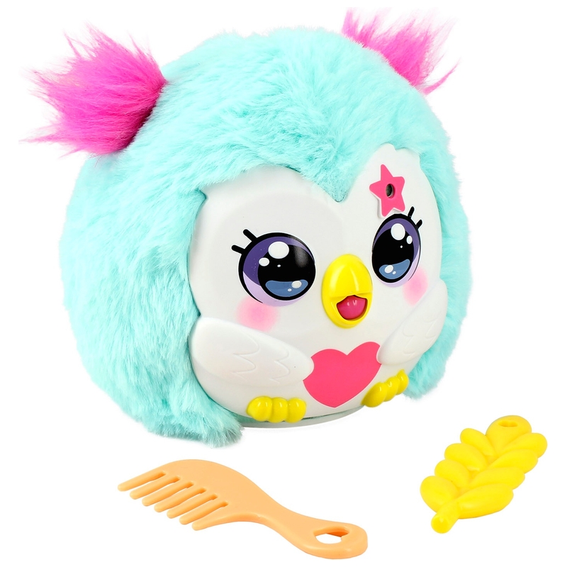 Funtasy Family Kissmeez Interactive Plush Owl | Smyths Toys UK
