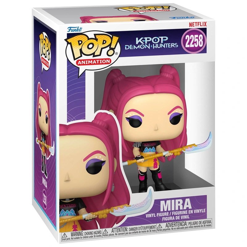 Funko POP! Animation 2258: Netflix KPop Demon Hunters Mira | Smyths Toys UK