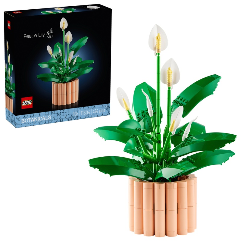 LEGO Botanicals 11504 Peace Lily Set for Adults | Smyths Toys Ireland