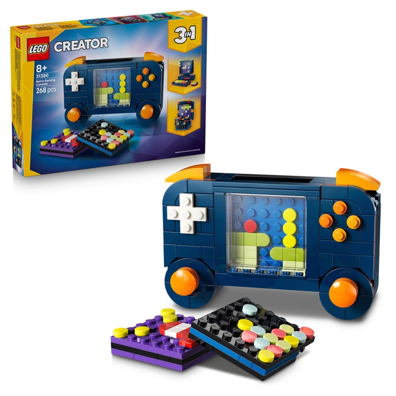 LEGO Creator 31380 3-in-1 Retro Gaming Console Set | Smyths Toys Ireland