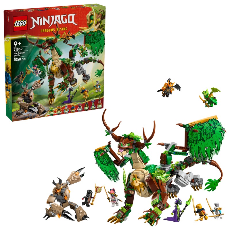 LEGO NINJAGO 71859 The Dragon of Life Set | Smyths Toys UK