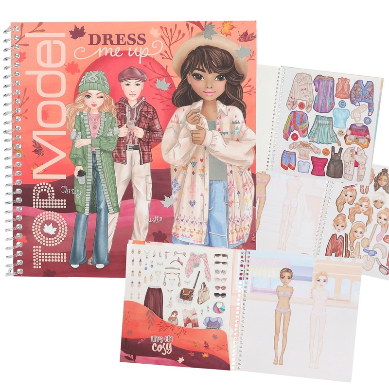 TOPModel Dress Me Up Sticker Book Cosy | Smyths Toys UK