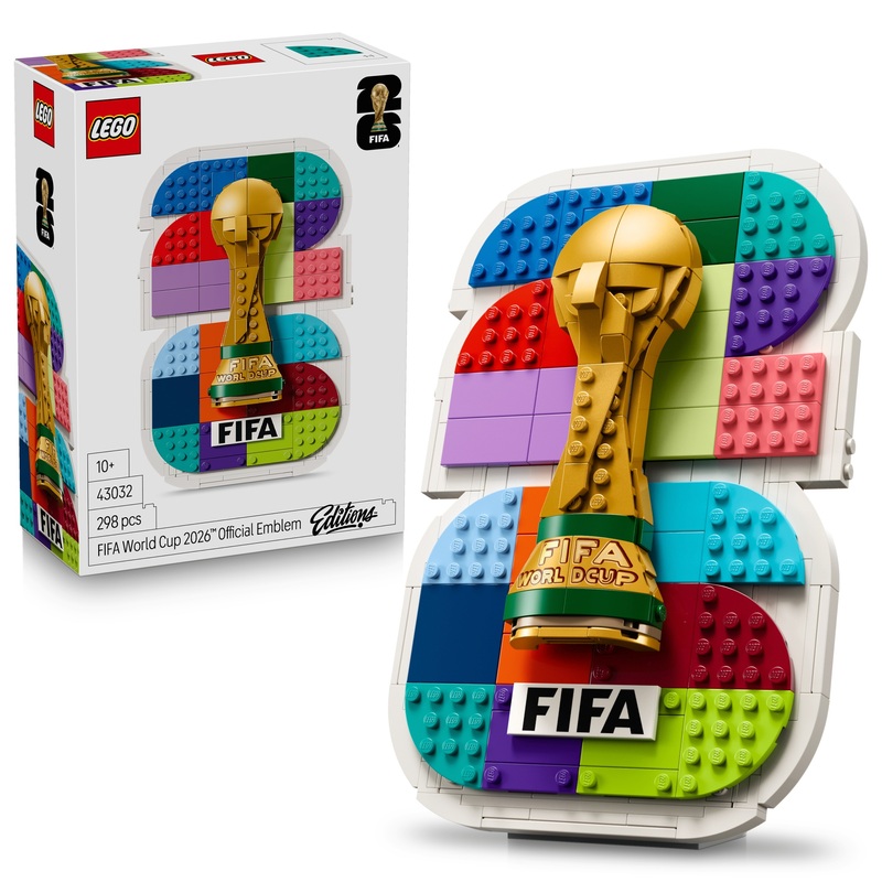 LEGO Editions 43032 Offizielles Emblem des FIFA World Cup 2026 | Smyths ...