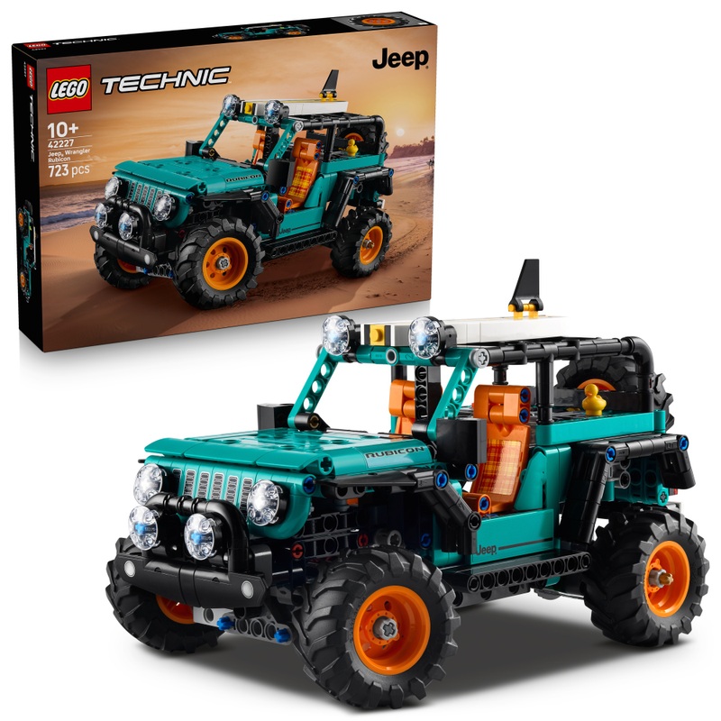 Lego Technic 42227 Jeep Wrangler Rubicon Suv Set Smyths Toys Uk