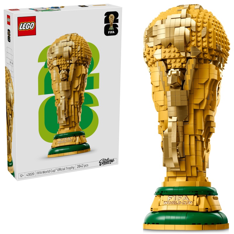 LEGO Editions 43020 Officiële FIFA Wereldvoetbal Cup | Smyths Toys ...