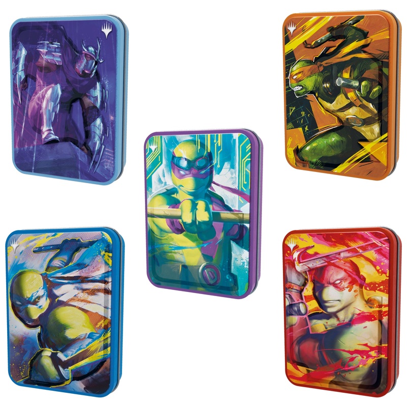 Magic: The Gathering (MTG): Teenage Mutant Ninja Turtles Tin Assortment ...