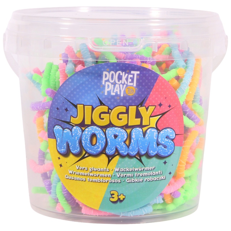 Pocket Play - Seau de Vers Anti-Stress | Smyths Toys France