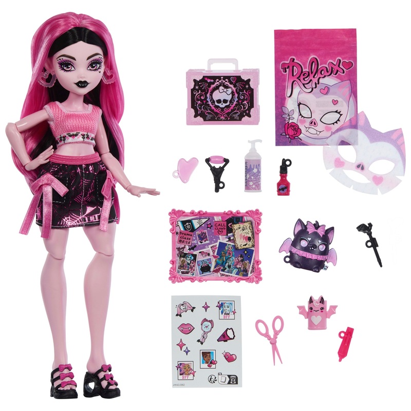 Monster High Pop Self-Scare Secrets Draculaura | Smyths Toys Nederland