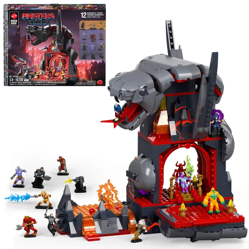 Mattel Brick Shop Masters of the Universe Showdown am Schlangenberg ...