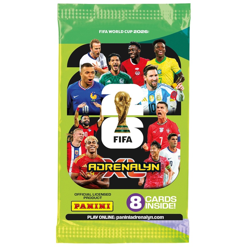 Panini FIFA World Cup 2026 Adrenalyn XL Trading Cards Packet Assortment ...