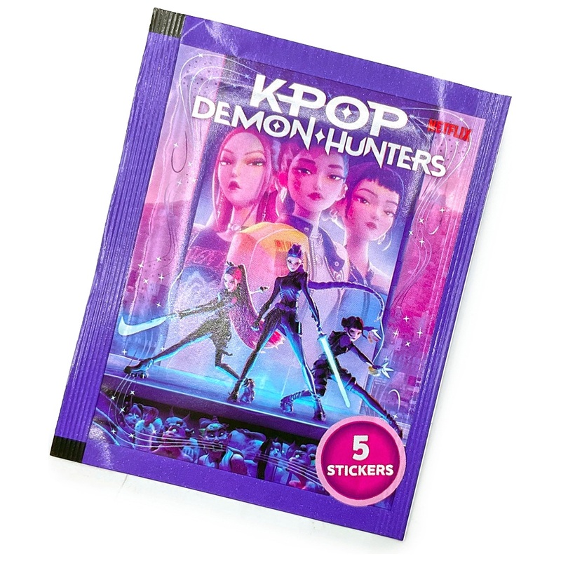 Netflix K-Pop Demon Hunters Official Sticker Collection Packet ...
