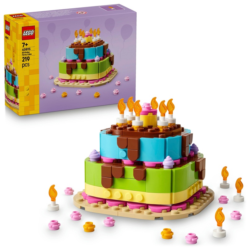 LEGO 40815 Le Gâteau d'Anniversaire | Smyths Toys France
