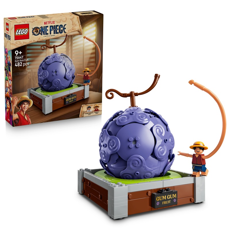 LEGO One Piece 75647 Gum-Gum Fruit Set | Smyths Toys UK