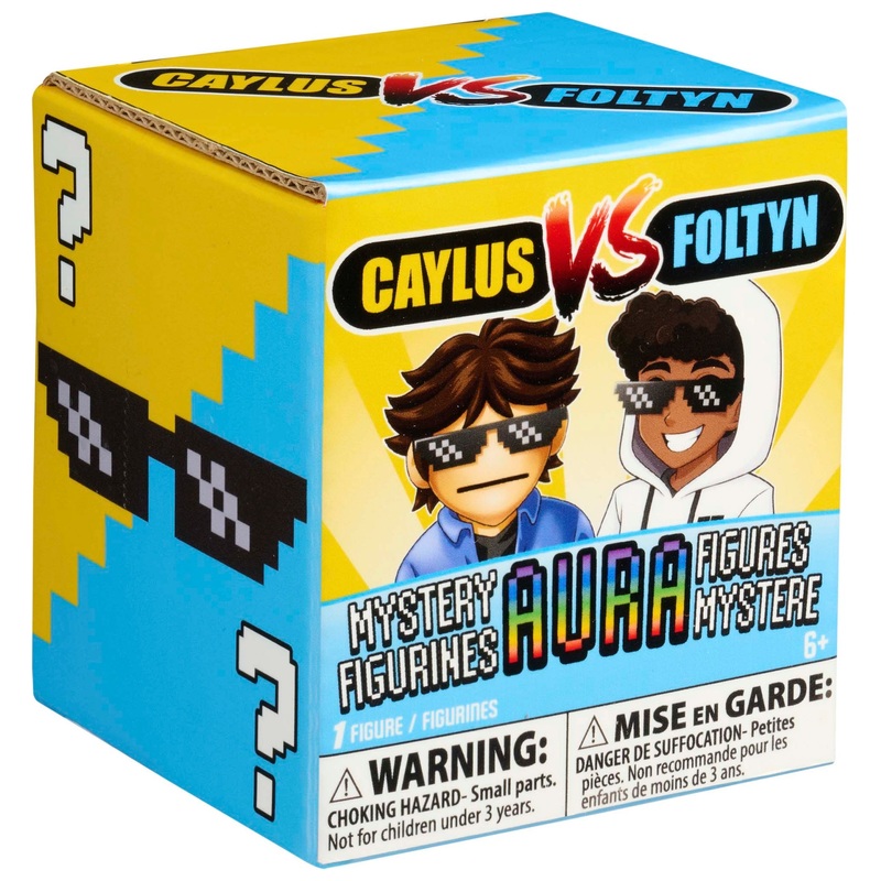 Caylus Vs Foltyn Mystery Aura Figure Box Assortment | Smyths Toys Ireland