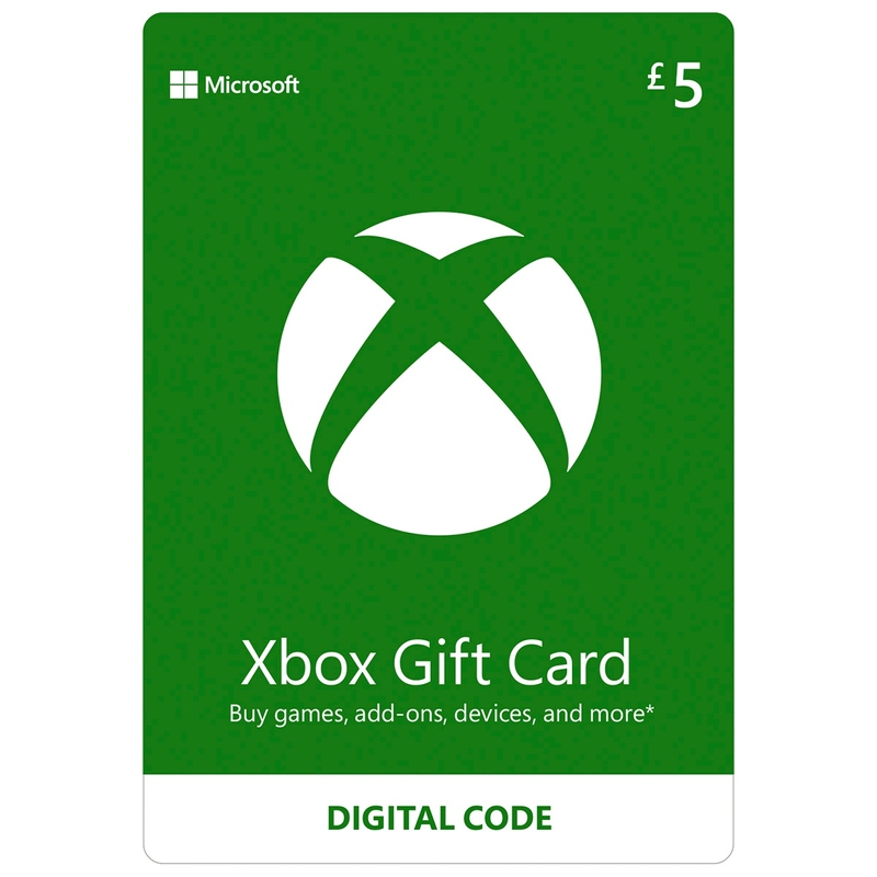 Xbox £5 Gift Card Digital Download | Smyths Toys UK