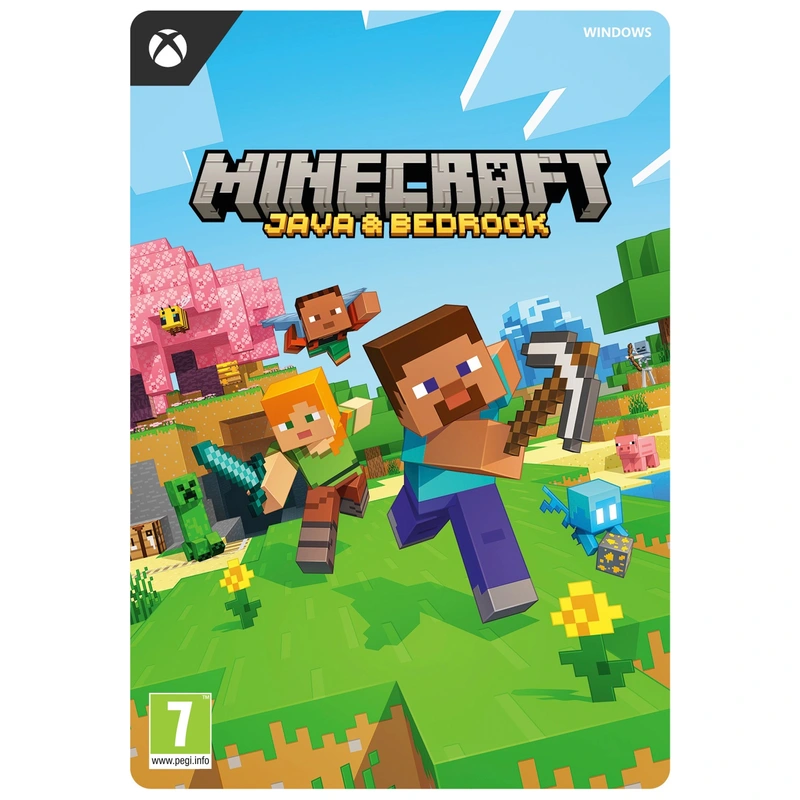 Minecraft Java and Bedrock Edition PC (Digital Download)