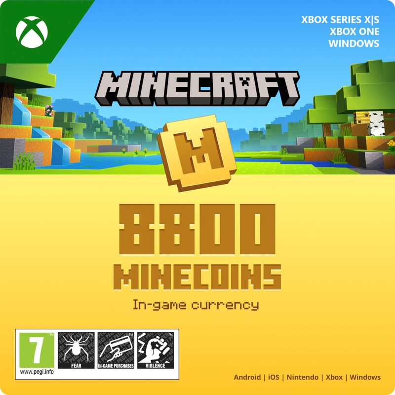 Minecraft: Minecoins Pack: 8800 Coins Xbox One & Xbox Series X|S ...