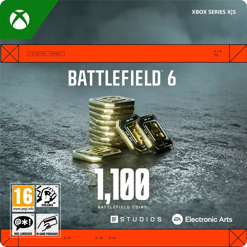 Battlefield 6 1100 BFC Xbox Series X|S (Digital Download) | Smyths Toys UK