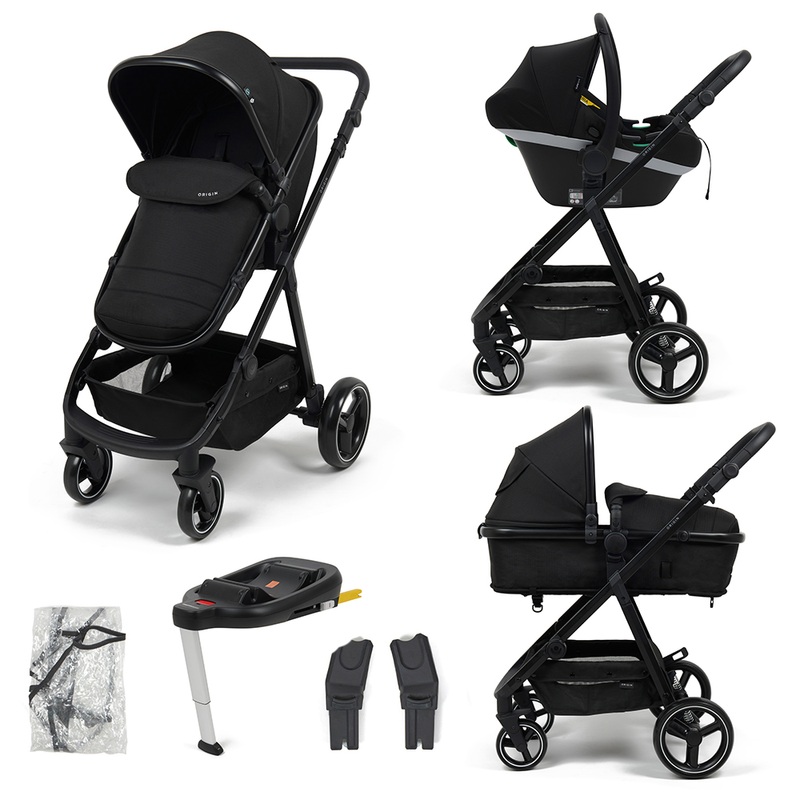 Origin i-Size by Babylo 2-in-1 Travel System Bundle with EnfaSafe Car ...