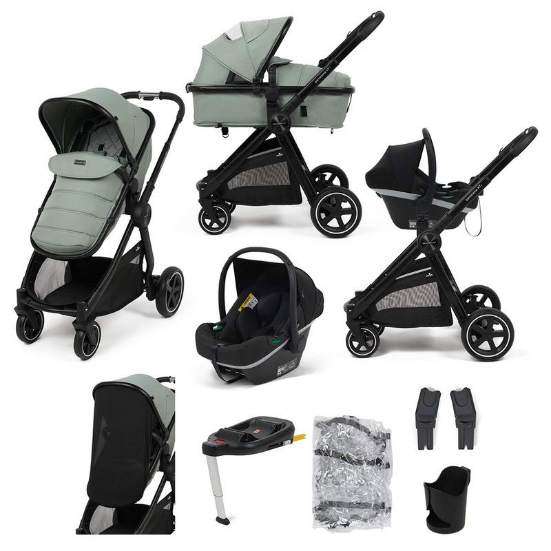 Panorama XTi by Babylo 2-in-1 Travel System Bundle with EnfaSafe Car ...