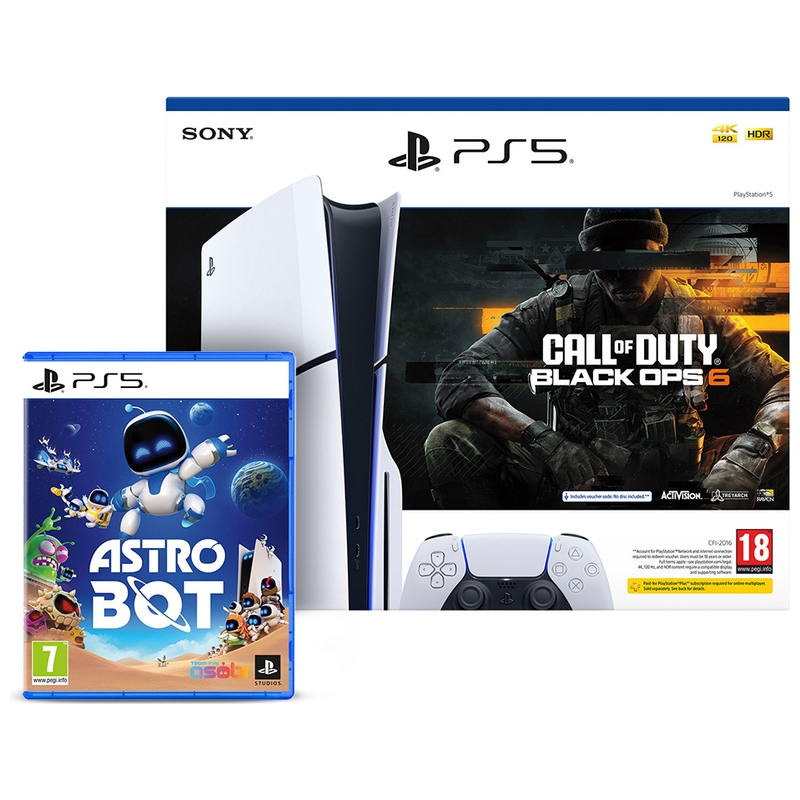 PS5 Slim Bundle PlayStation 5 Slim Call Of Duty Black Ops 6 Bundle ...