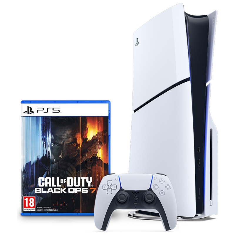 PlayStation 5 Slim Disc Console & Call of Duty: Black Ops 7 | Smyths ...